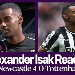 Alexander Isak: Newcastle striker eyes 'momentum' after double against ...