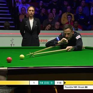 David Gilbert finishes third session with brilliant century against ...