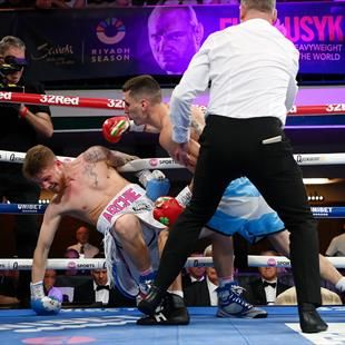 Highlights as Archie Sharp climbs off canvas to beat Facundo Arce ...