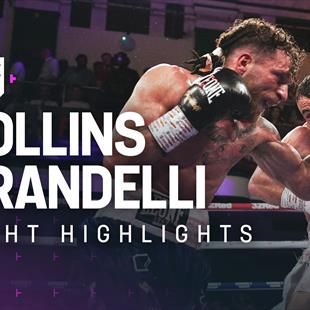 Highlights as Nathaniel Collins beats Francesco Grandelli on points ...