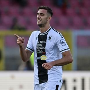 Lucca's towering header puts Udinese 1-0 up at Lecce - Football video ...