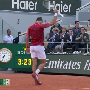 'Would you believe it' - Novak Djokovic breaks back with a roar in ...