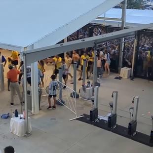 More footage of fan trouble that delayed 2024 Copa America final ...