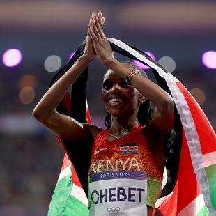 Paris 2024: Beatrice Chebet wins 10,000m gold for long-distance double ...