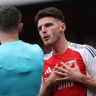Martin Keown and Peter Crouch left baffled by controversial Declan Rice ...