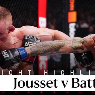 UFC Paris Highlights: Bryan Battle overcomes hostile environment to ...