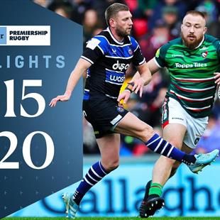 Highlights: Bath produce second-half comeback to beat Leicester Tigers ...