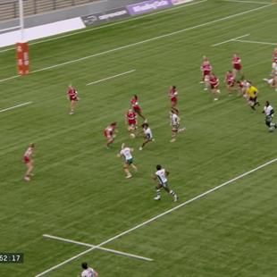 'Turnover perfection!' - Stunning Leicester Tigers try finished by Elin ...