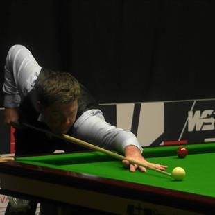 Oops! Ryan Day chips cue ball off table during UK Championship ...