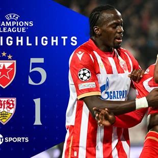 Highlights: Crvena zvezda get first UEFA Champions League league phase ...
