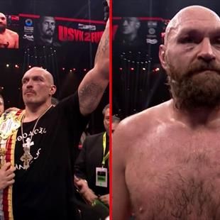 Usyk v Fury 2 as it happened – Oleksandr Usyk beats Tyson Fury by ...