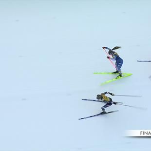 Jessie Diggins pips Jasmi Joensuu to claim thrilling World Cup sprint ...