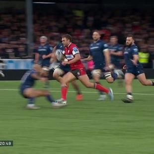 Max Llewellyn produces ‘epic’ step to go over and increase Gloucester’s ...