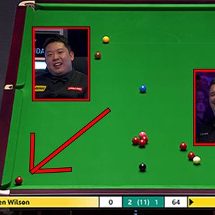 Hilarious exchange between Kyren Wilson, Zhang Anda over re-rack leaves ...
