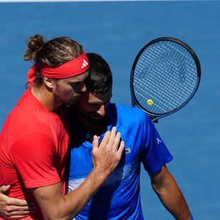 'Stop blaming Novak' - Alexander Zverev defends Djokovic after injury retirement in Australian ...