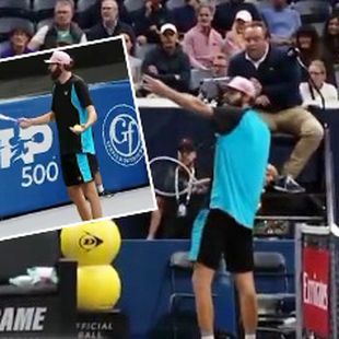 Reilly Opelka hits out at 'bush league' umpire Greg Allensworth after ...