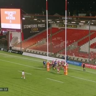 Sarah Parry makes immediate impact by slicing through defence for ...