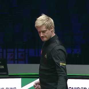 World Grand Prix: Neil Robertson celebrates with fist pump after ...
