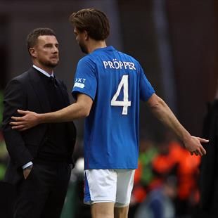 Robin Propper shown 'really harsh' red on VAR review as Rangers reduced ...