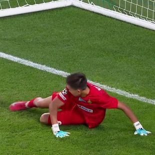 Kairat goalkeeper Sherkhan Kalmurza pulls off the ‘unthinkable’ at ...