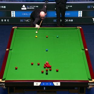 Elliot Slessor sinks stunning long red against Judd Trump at English ...