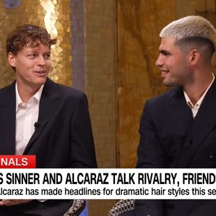 Jannik Sinner, Carlos Alcaraz discuss tennis rivalry in CNN interview ...