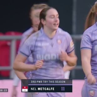 'Mega good!' - Nel Metacalfe touches down as Gloucester-Hartpury run ...