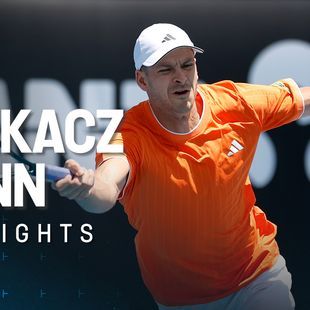 Hubert Hurkacz - Ethan Quinn - Australian Open highlights - Tennis ...