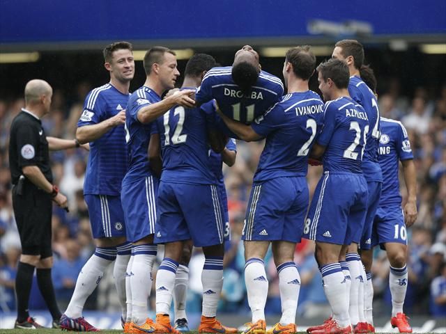 Chelsea celebrate title with win as Didier Drogba departs in style ...