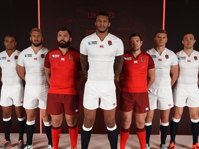 England's rugby World Cup kit unveiled - TNT Sports