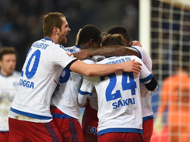 Hamburg put three past lethargic Borussia Dortmund to take victory ...