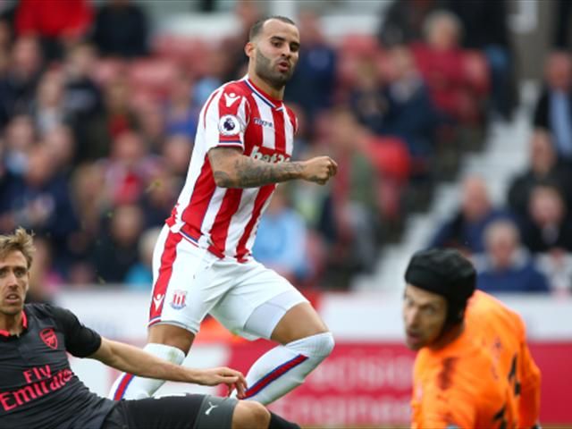 Jese Rodriguez scores on Stoke debut to down Arsenal - TNT Sports