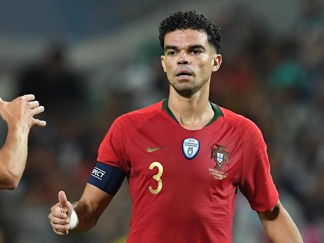 '100 international yellow cards' - Pepe honoured for 100th Portugal ...