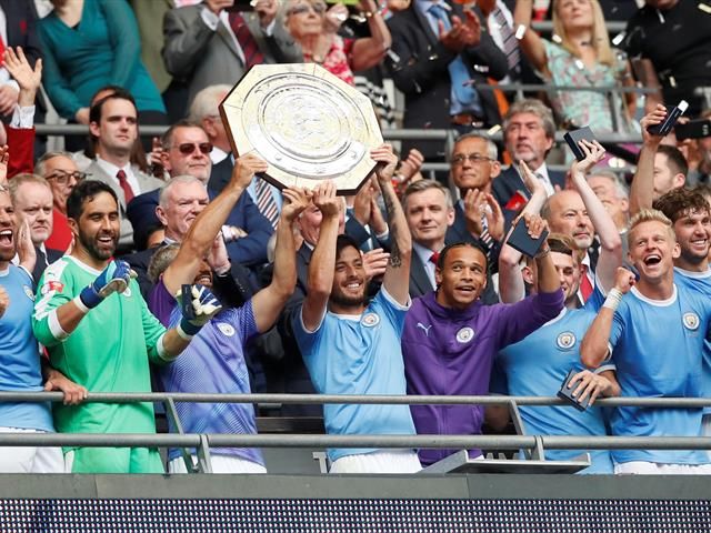 Football news - Manchester City lift Community Shield for successive ...