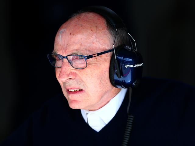 Williams F1 founder Frank Williams in a stable condition in hospital ...