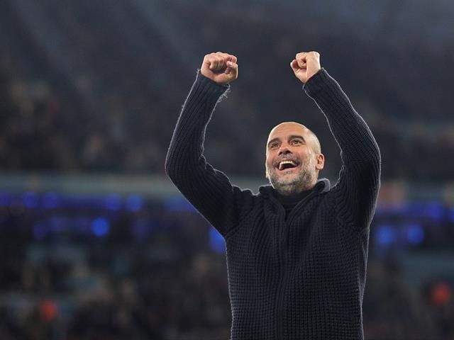 Pep Guardiola says treble-chasing Manchester City aren't worried about ...