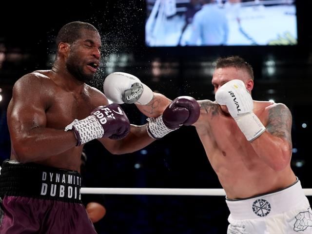 'Great shot, it's all over!' – Watch as Oleksandr Usyk ends Daniel ...