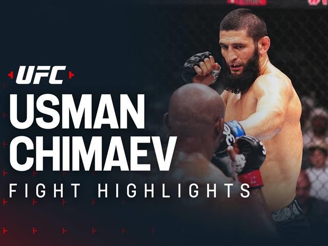 Kamaru Usman v Khamzat Chimaev highlights - UFC 294 - Mixed Martial ...