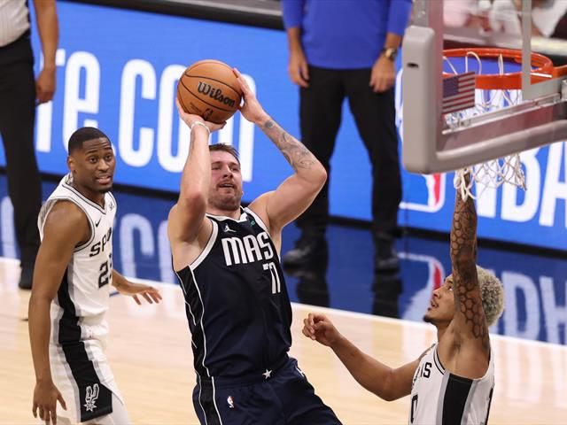 Luka Doncic on fire with 33-point haul and triple-double as Dallas ...