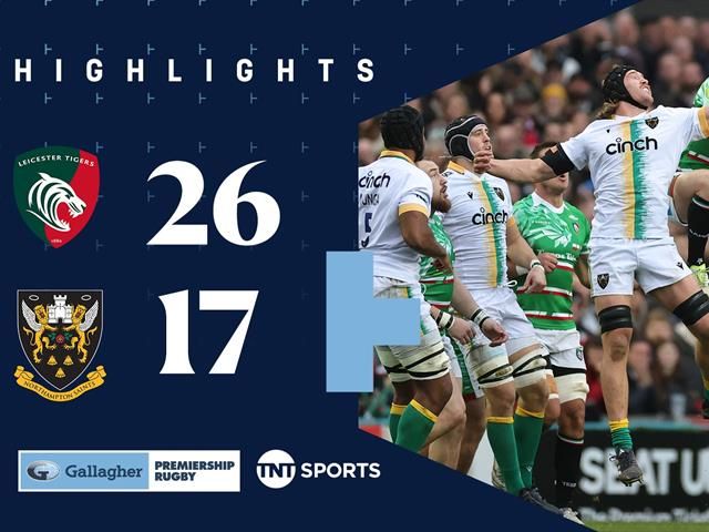 Gallagher Premiership highlights: Leicester seal East Midlands derby ...