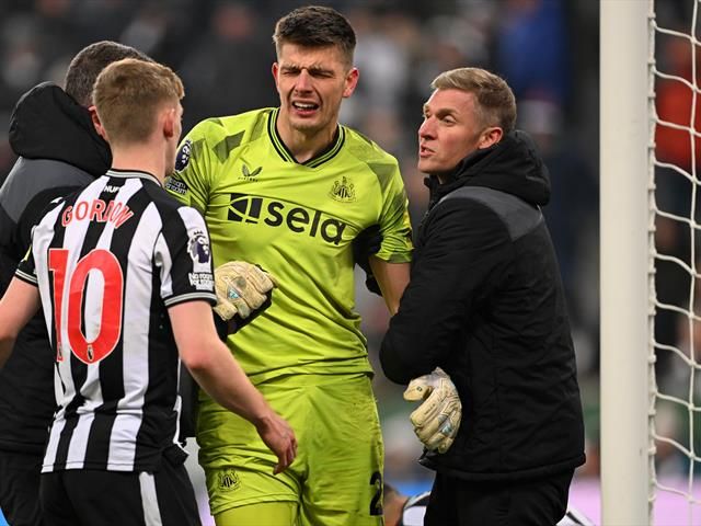 Newcastle goalkeeper Nick Pope out for four months with shoulder injury ...