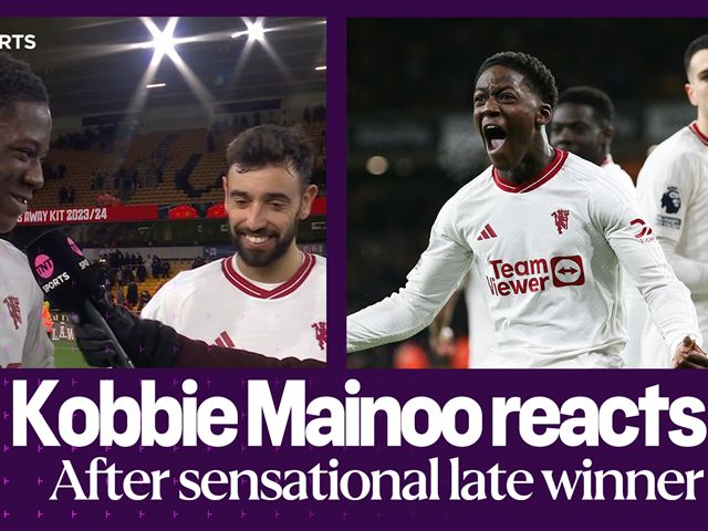 Kobbie Mainoo reflects on stunning match winner as Manchester United ...