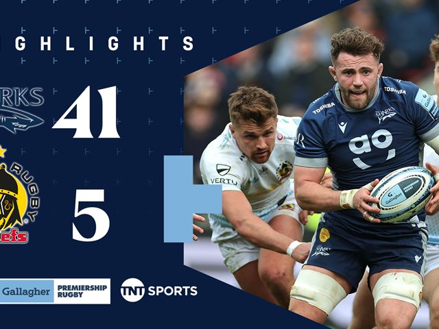 Highlights: Tom Roebuck hat-trick inspires Sale Sharks to thumping win ...