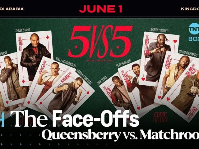 The Face-Offs: Queensberry vs Matchroom | 5 vs 5 - Boxing video - TNT ...