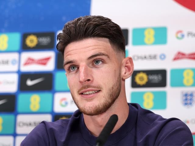 Declan Rice admits England’s collective aim is to win Euro 2024 ...