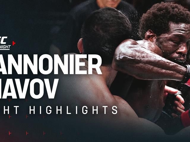 UFC Fight Night Highlights: Nassourdine Imavov stops Jared Cannonier in ...