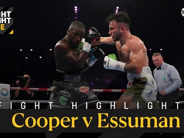 Highlights as Ekow Essuman knocks out Owen Cooper in final round to win ...