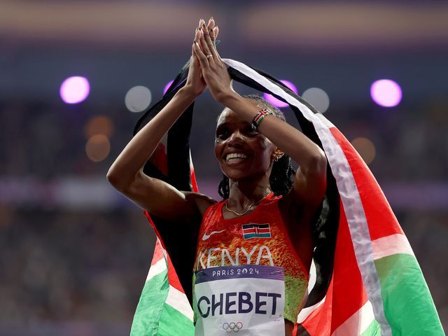 Paris 2024: Beatrice Chebet wins 10,000m gold for long-distance double ...