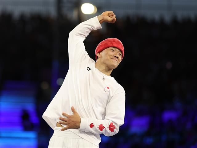 Phil Wizard of Canada wins gold in first ever men's breaking Olympic ...