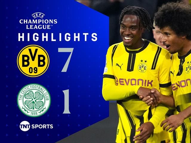 Borussia Dortmund 7-1 Celtic: UEFA Champions League highlights as ...